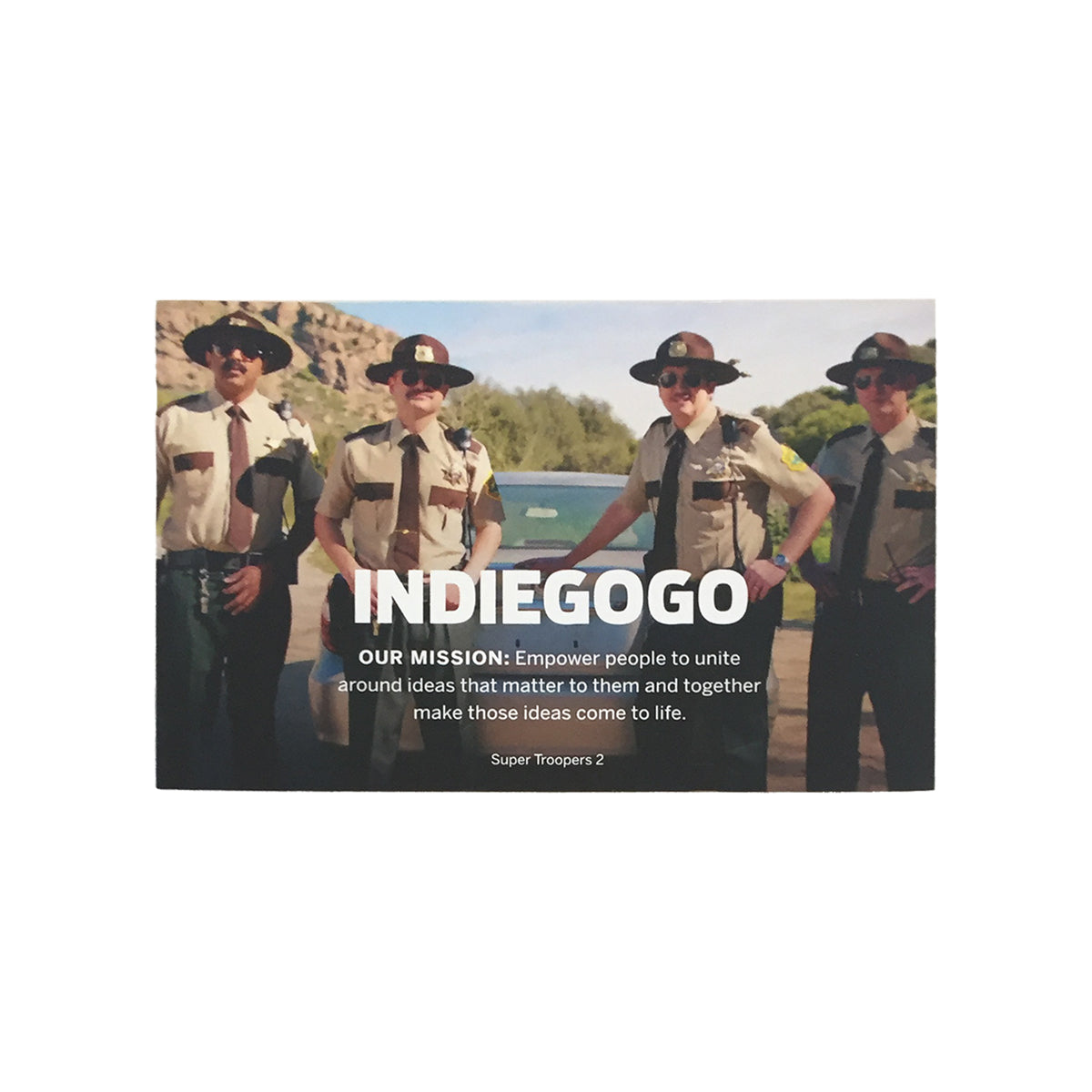 Mission Statement Cards – Indiegogo Internal Storefront